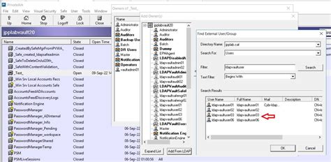 Vault Some Ldap Accounts Belonging To An Ldap Integration Mapping Do Not Appear In The