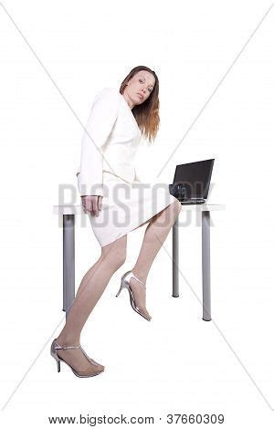 Sexy Woman Sitting On Image Photo Free Trial Bigstock