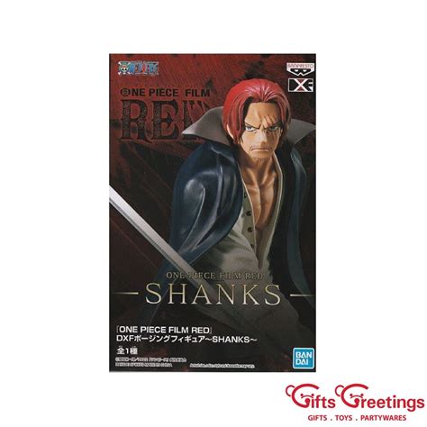 Banpresto One Piece Film Red Dxf Posing Figure Shanks Shopee Singapore