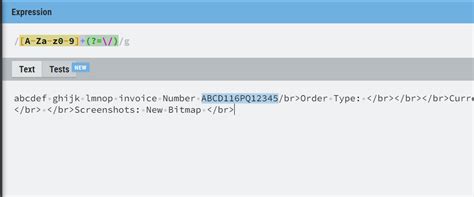 Want To Extract Value Of Invoice Number From Below Mentioned Text
