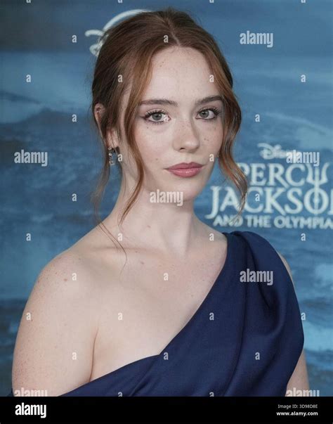 Beatrice Kitsos At The Disney Original Series Percy Jackson And The