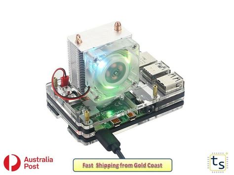 ICE Tower Cooling Fan Colour LED Raspberry Pi Pi Or B