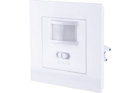 Датчик движения встраив в стену ДДВ 04 2х пров все типы ламп 500Вт 10 420с 9м 5 Лк