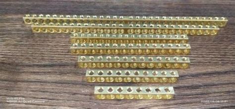 Slbi Brass Ground Terminal Block For Electric Fitting Size M2 At