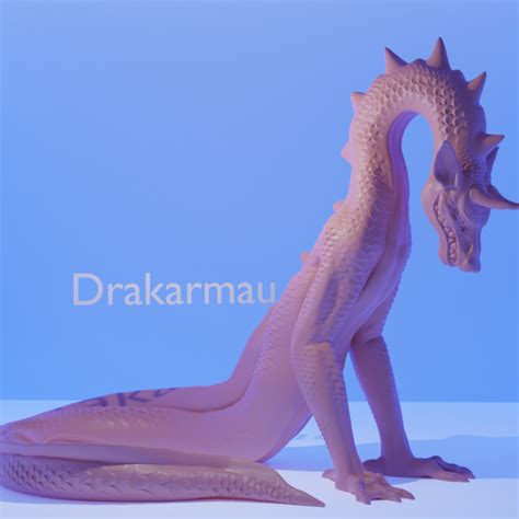 3d Printable The Drac By Drakarmau