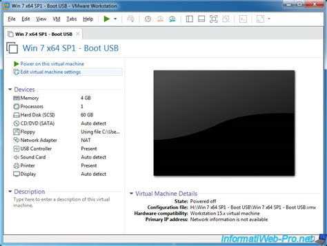 Boot On An Usb Key From A Virtual Machine With Vmware Workstation 16 Or 15 Vmware Tutorials
