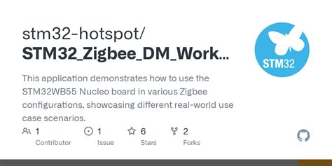 Github Stm32 Hotspotstm32zigbeedmworkshop This Application