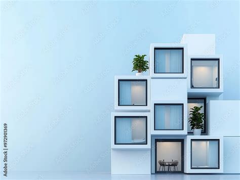 High Tech Modular Buildings Engineered To Be Stacked Vertically Showcasing Structural