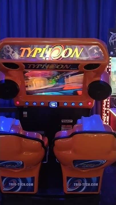 Trio Tech Typhoon Arcade Mad Wave Motion Theater 3d Simulator Youtube