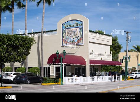 The Exterior Of Versailles Restaurnat Felipe Valls Sr Founder Of