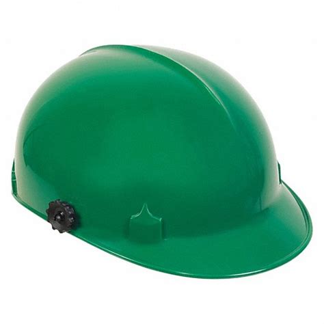 Bump Cap Green W Faceshield Attachmt 62ke28 20189 Grainger