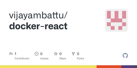 Github Vijayambattu Docker React