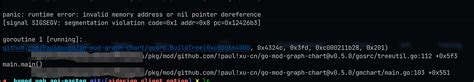 Invalid Memory Address Or Nil Pointer Dereference · Issue 5 · Paulxu