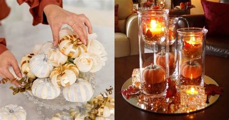 30 φθινοπωρινές ιδέες για να διακοσμήσετε το τραπεζάκι του σαλονιού και να εντυπωσιάσετε τους