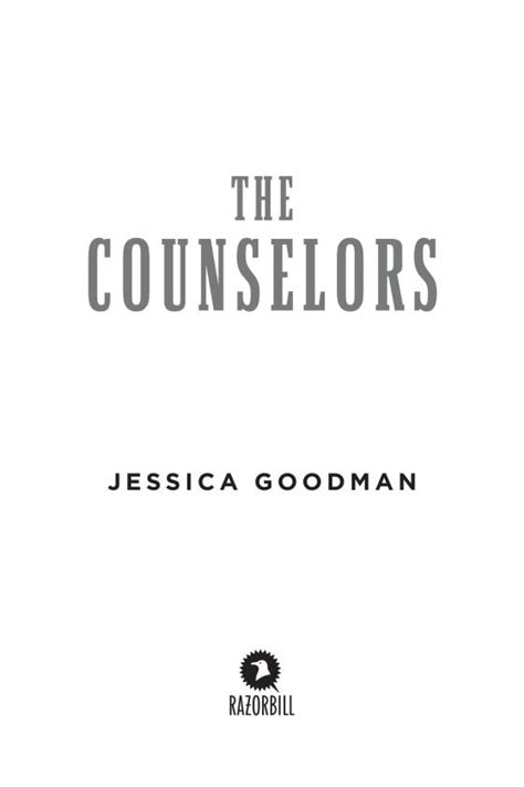 The Counselors By Jessica Goodman 9780593524244 Brightly Shop