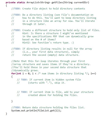Solved Rivate Static Arraylist Getfilesstring Currentdir
