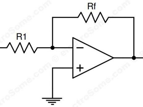 Inverting Amplifier Using Opamp Practical Opamp Amplifier Circuit And Images