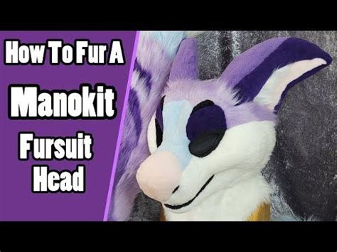 How To Fur A Manokit Fursuit Head Fursuit Tutorial Youtube
