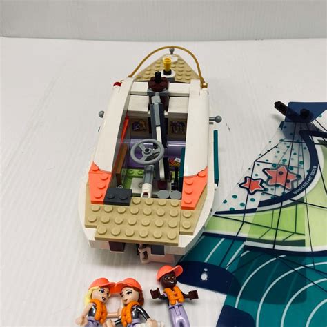 Lego Friends Stephanies Sailing Adventure Complete Set With Box