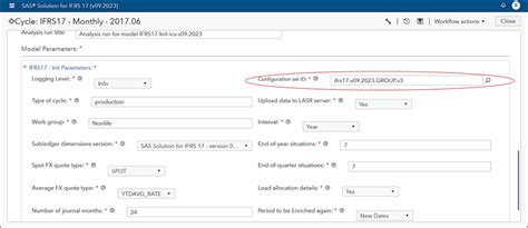 Adding A New Configuration Set To Sas Solution For Ifrs 17