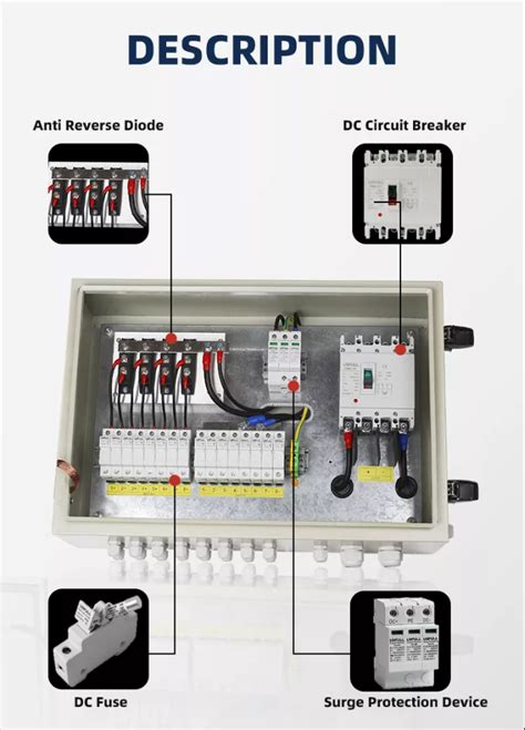 Oem Newsuper Intelligent Solar Pv Combiner Box Pv Junction Box Ip66 Manufacturer And Supplier