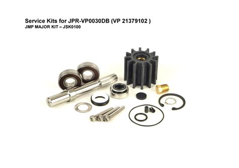 Jmp Jsk0100 Major Kit For Jmp Pump Jpr Vp0030db 21379102 Fits Volvo P