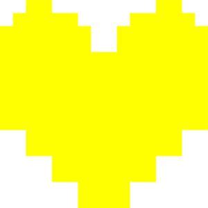 Undertale Yellow Soul Logo Png Vector Svg Free Download Undertale