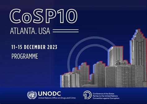 Undp Statement At The Plenary Of The 10th Session Of The Conference Of States Parties Cosp To