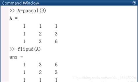 matlab 翻转、旋转图像 matlab画图怎么上下翻转 csdn博客