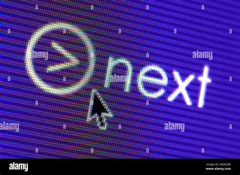 Internet Transaction Screen Shot Of A Mouse Cursor Hovering Over A