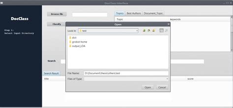 Github Khuynh Documentclassificationtool Javaswing Application