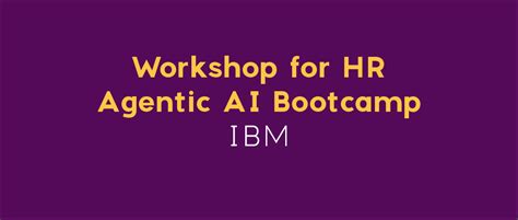 Workshop Agentic Ai Bootcamp Med Hr I Fokus Highfive Innovationsarena