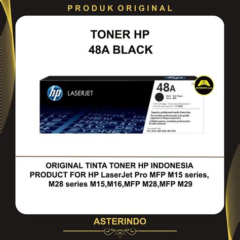 Jual Toner Hp 48a Tinta Cartridge Printer Laserjet Black Hitam 48 A