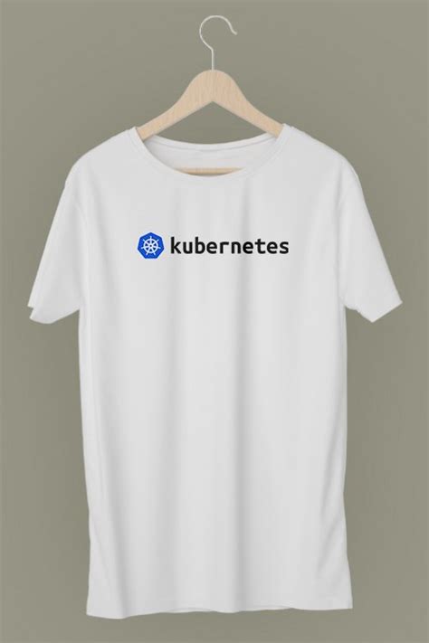 kubernetes logo programmer tshirt merchshop