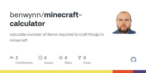 Github Benwynn Minecraft Calculator Calculate Number Of Items