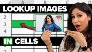 Insert Image In Excel Cell And Lookup Images Xelplus Leila Gharani