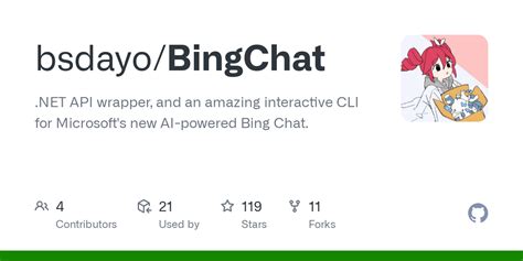 GitHub Bsdayo BingChat NET API Wrapper And An Amazing Interactive