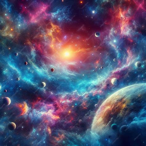Premium Photo A Space Background With Stars And Nebula And Stars