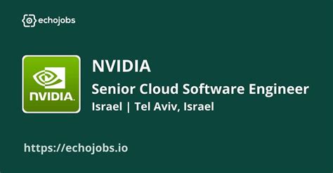 nvidia is hiring senior cloud software engineer israel tel aviv