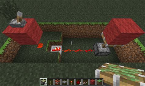 Redstone Tutorials Simple One Use Lever Minecraft Map