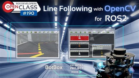 Line Following With Opencv For Ros 2 Hands On Open Class The Construct
