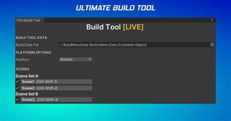 Ultimate Build Menu A Build Tool To Help Developers Work Smarter Not