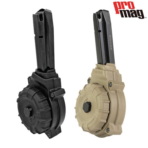 Promag Sig P320 P250 9mm 50 Round Drum Magazine The Mag Shack