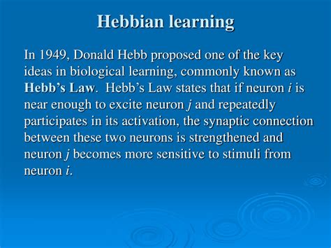 ppt unsupervised learning in artificial neural networks powerpoint presentation id 9671999