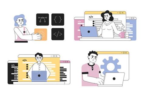 Web Development Process Graphic By TheImg Creative Fabrica