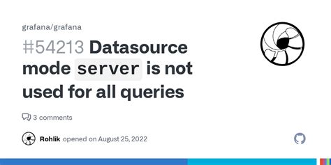 Datasource Mode `server` Is Not Used For All Queries · Issue 54213