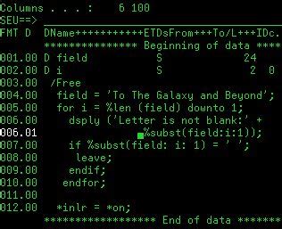 RPG An Evolving Programming Language Thoughts Of An Unemployed Programmer