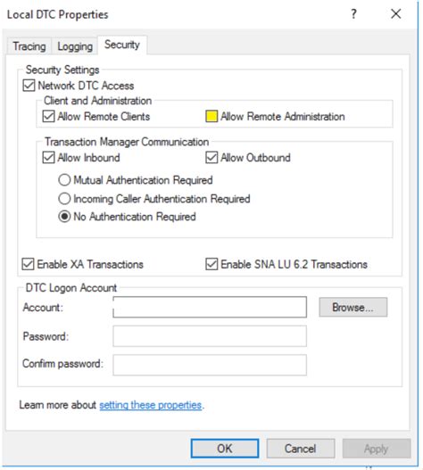 Problems With DB Linked Server Database Administrators Stack Exchange