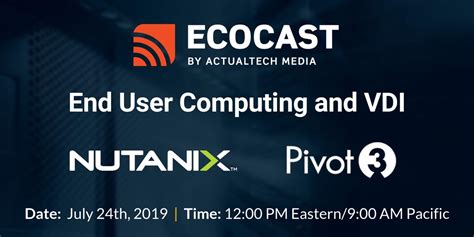 Webinar End User Computing And Vdi Ecocast