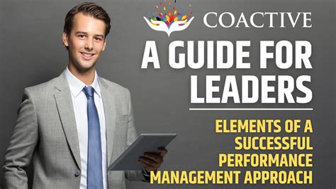 Elements Of A Successful Performance Management Approach